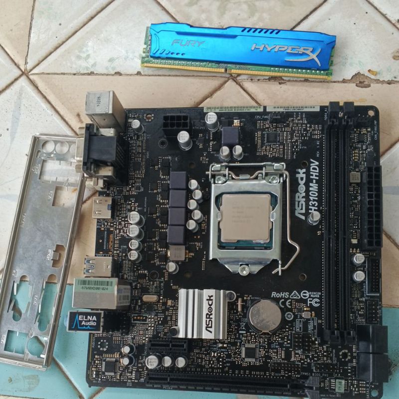 Intel i5 9400 + Asrock H310M + RAM 8 gb พร้อมใช้งาน | Shopee Thailand