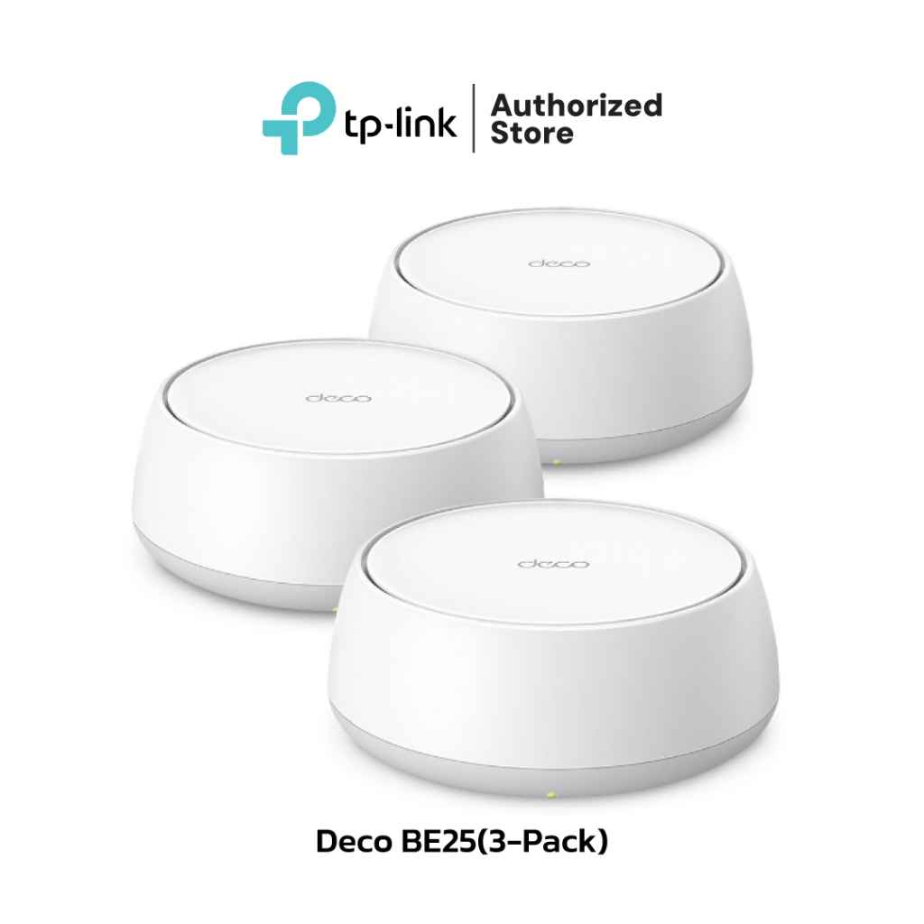 TP-LINK BE5000 Whole Home Mesh Wi-Fi 7 System รุ่น Deco BE25(3-Pack) | Shopee Thailand
