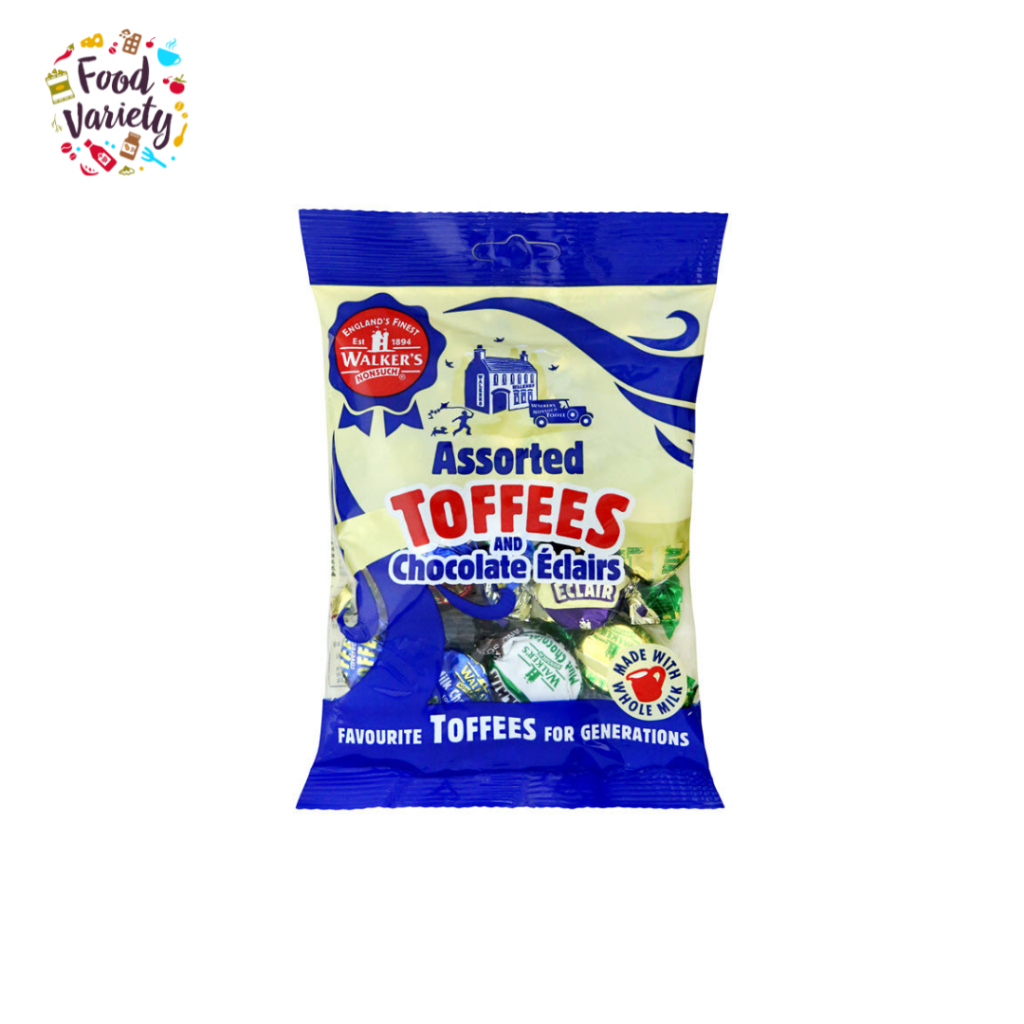 Walkers Assorted Toffees & Chocolate Eclairs Bag 150g | Shopee Thailand