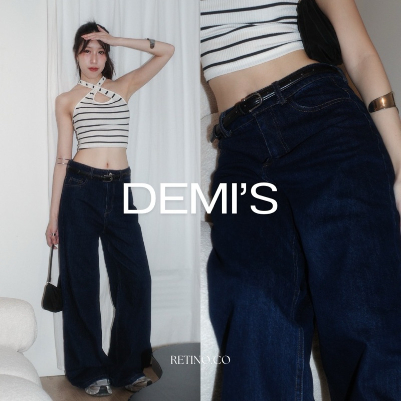 DEMIS JEANS (กางเกงยีนส์) | Shopee Thailand