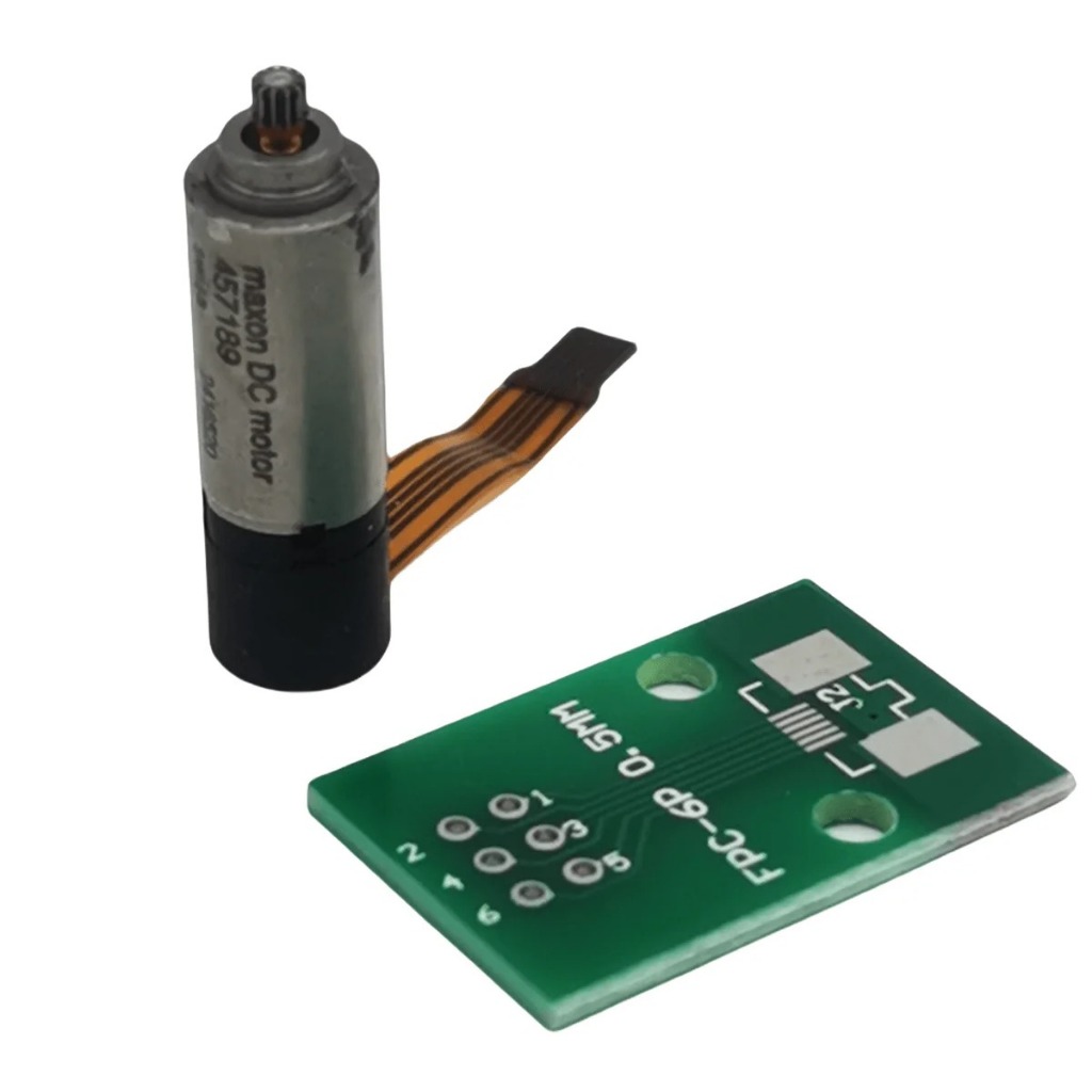 Swiss Maxon 8mm Micro DC Motor with Two-Way Encoder Hollow Cup Design ...