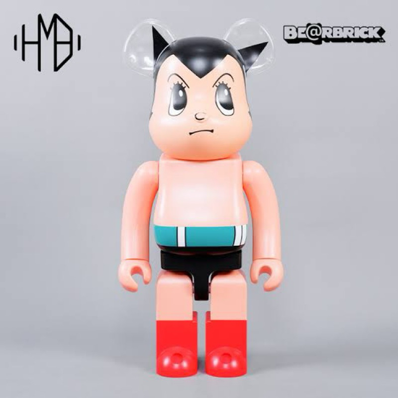 [พร้อมส่ง] Bearbrick Astro Boy Brave ver. 1000% ของแท้ Atom boy เจ้าหนู ...