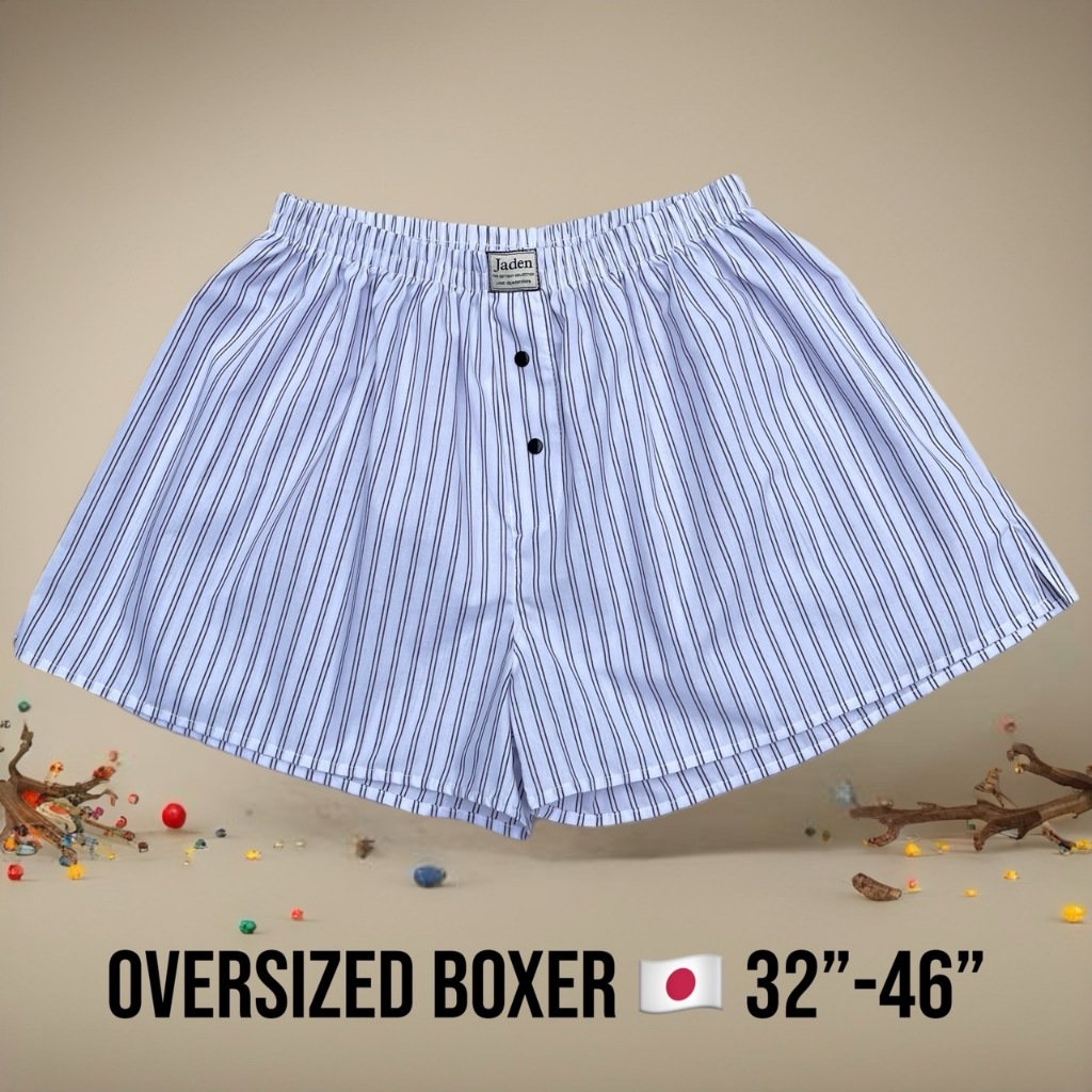 Boxer รุ่น Oversized | สี Chalky | กางเกงบ็อกเซอร์ไซส์ใหญ่พิเศษ คอตตอน ...