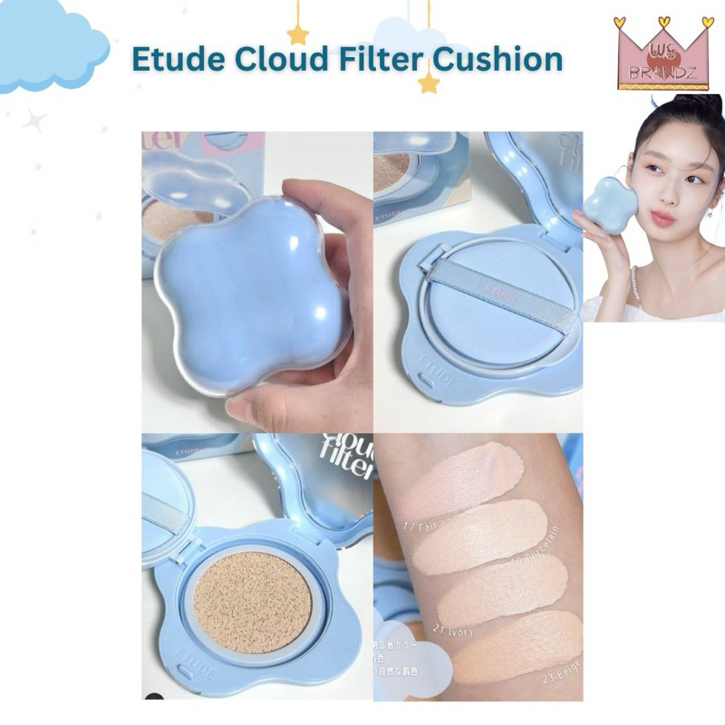 💕แท้,พร้อมส่ง💕 ETUDE Cloud Filter Cushion spf42 pa+++🥣☁️🫧 | Shopee Thailand