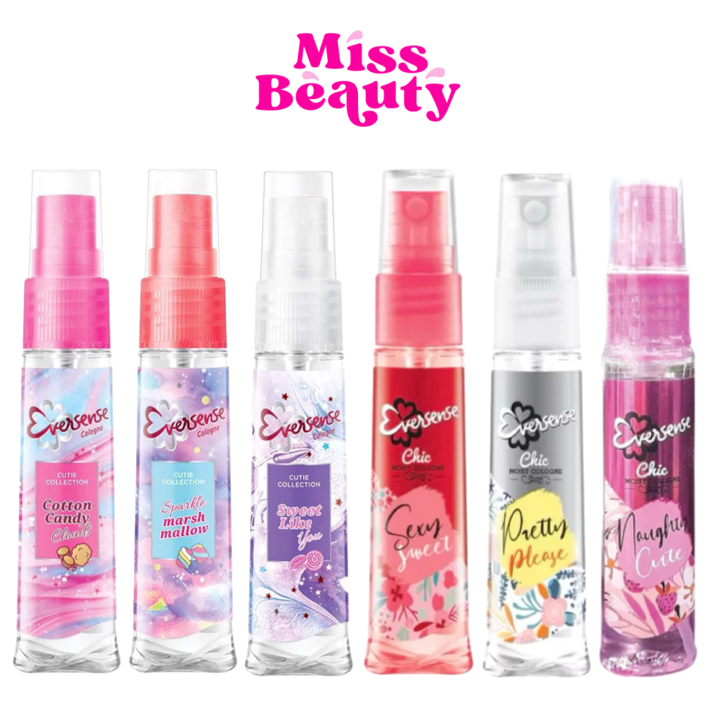 (ขวดสเปรย์) Eversense Cologne Cutie Collection เอเวอร์เซ้นส์ ชิค มอยส์ ...