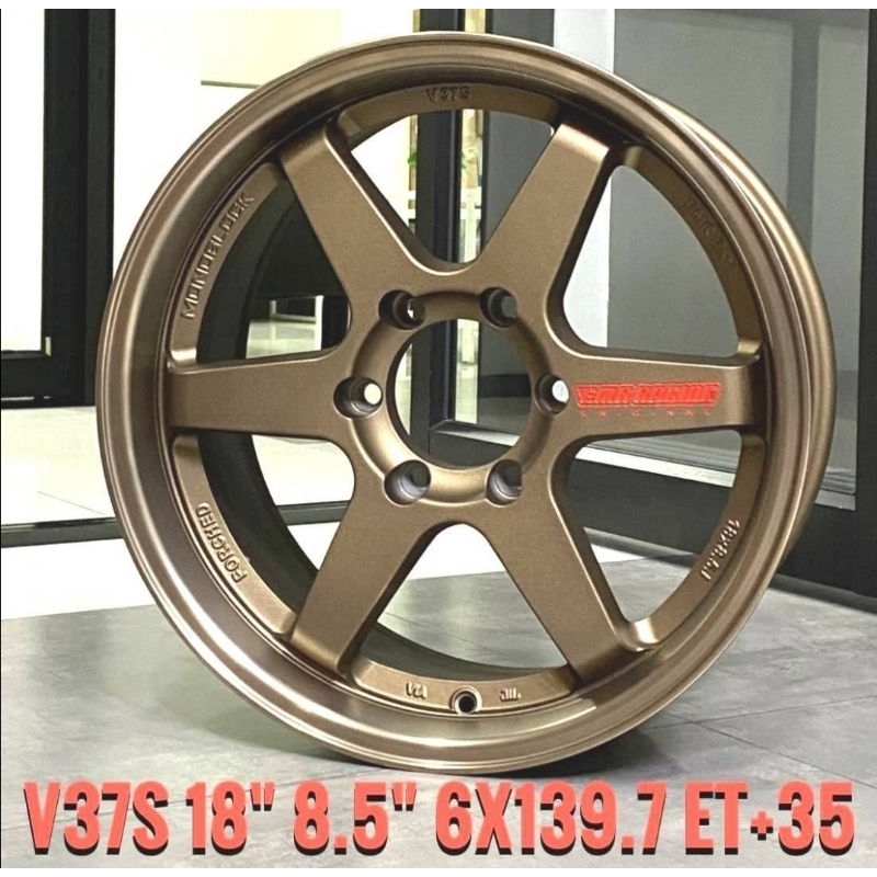 ล้อแม็กซ์ EMOTION R TE37ขอบ18 6รู139.7กว้าง8.5นิ้ว ET35 ล้อแม็กซ์รถกระบะแข็งแรง งานEmotionบริษัท ...