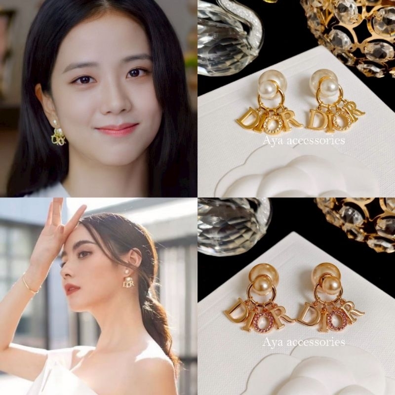 ต่างหู D งานวีไอพี งานสวย สินค้าพร้อมส่ง E001 E002 E003 | Shopee Thailand