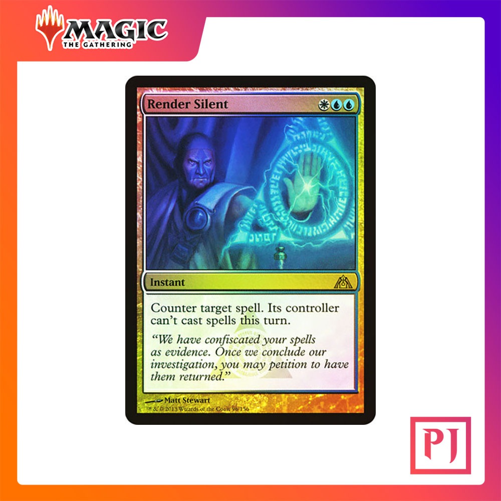 [MTG] Render Silent [DGM] [MULTI] [RARE] [FOIL] [ENG] (การ์ดเมจิค ...