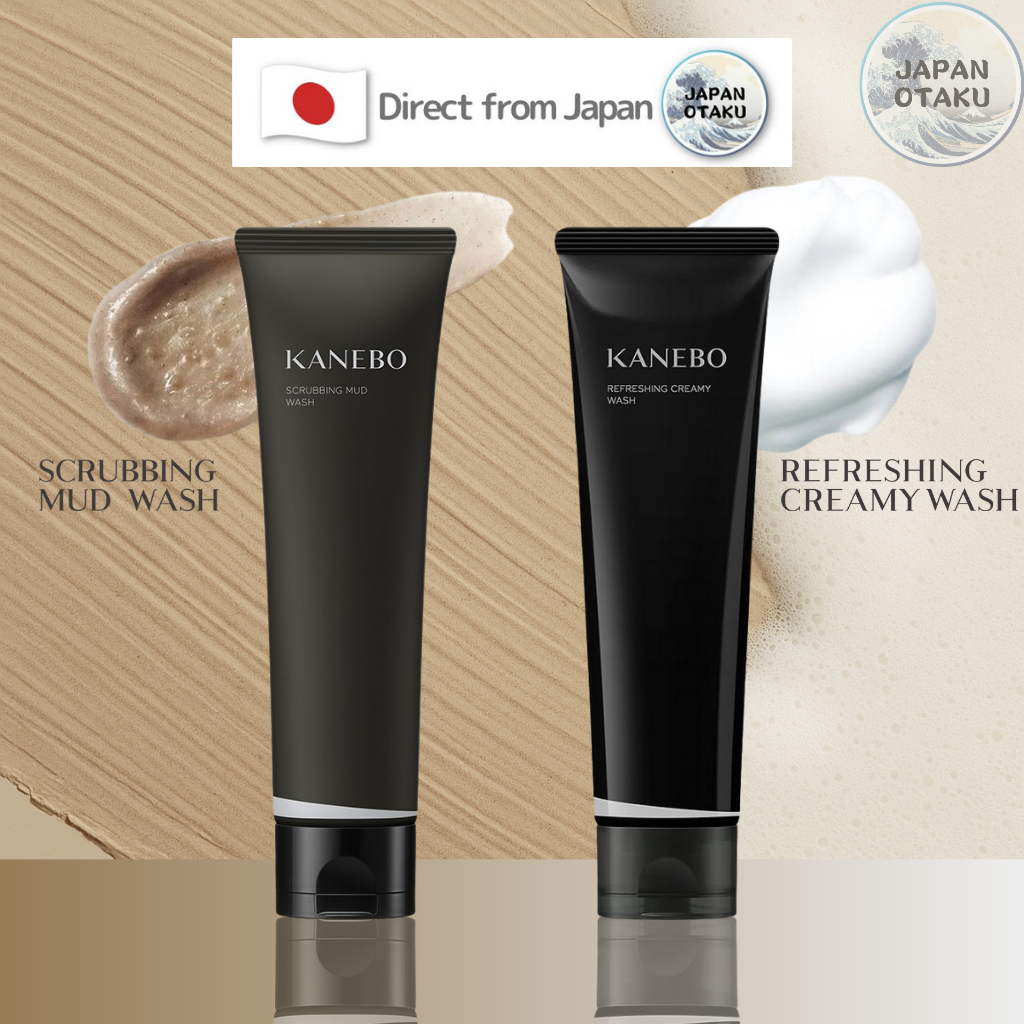 KANEBO Scrubbing Mud Wash 130g / รีเฟรชชิ่ง ครีมมี่ วอช เอ คลีนเซอร์ 130g โฟมล้างหน้า - ญี่ปุ่น ...
