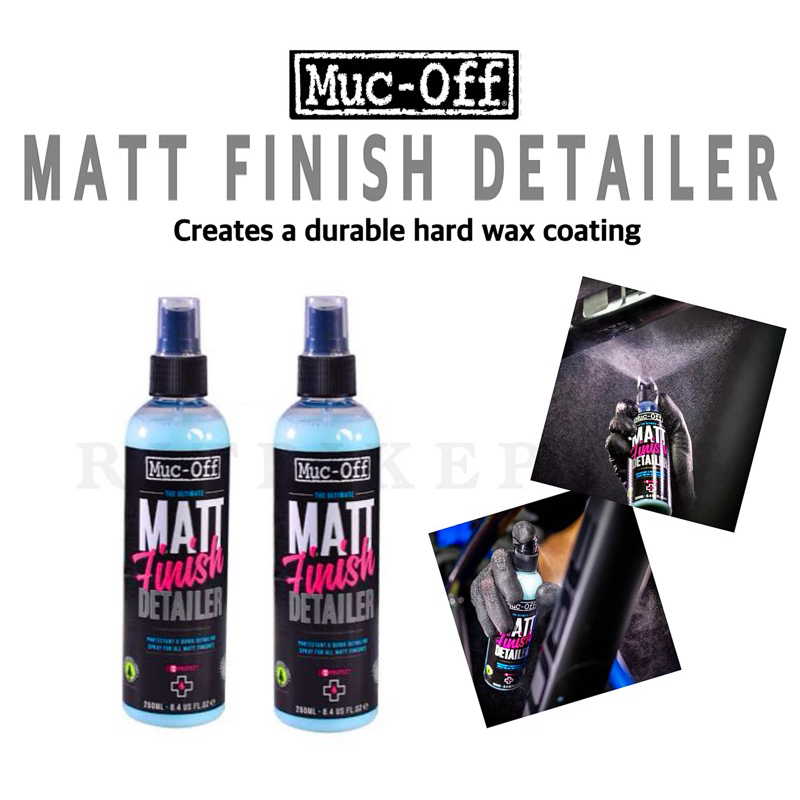 สเปรย์เคลือบเฟรม Muc-Off รุ่น MATT Finish Detailer สำหรับเฟรมสีด้าน ...