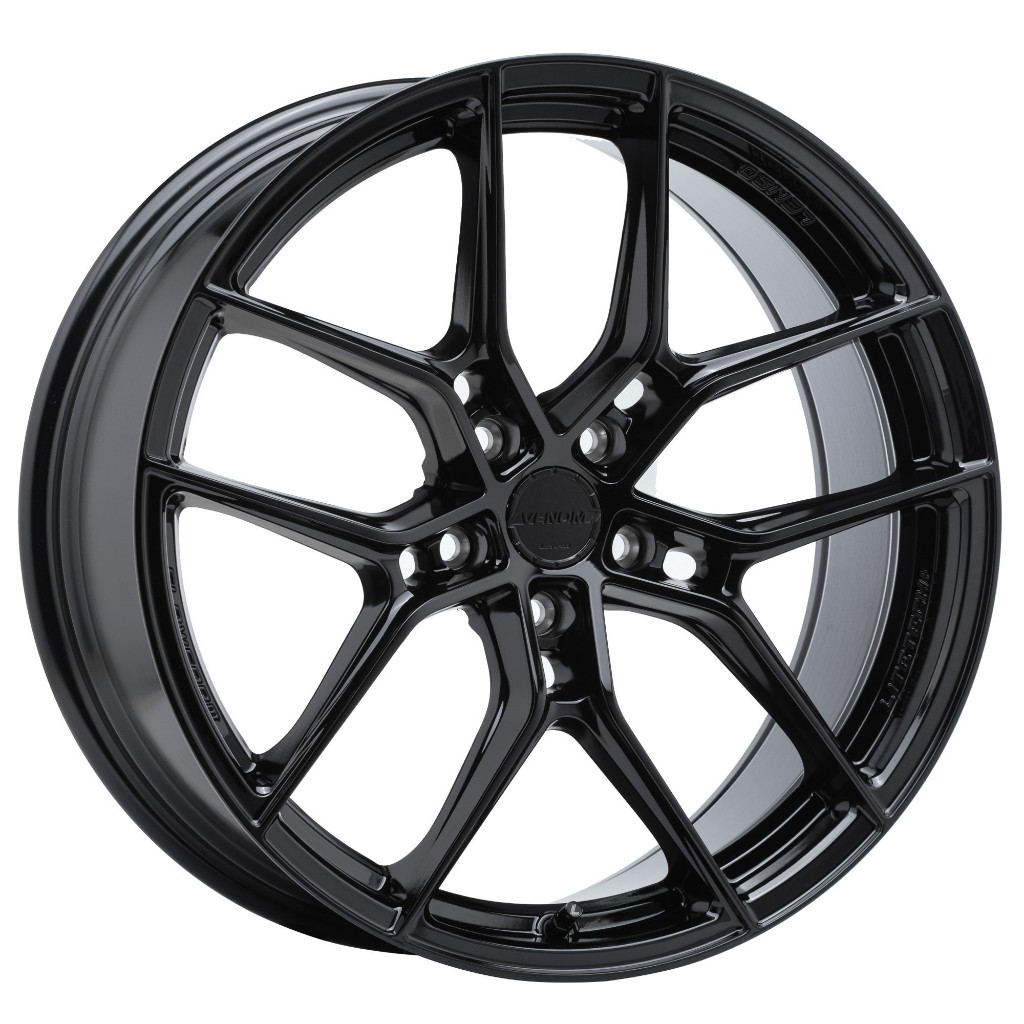 Lenso Wheel VENOM V3N ขอบ 20x8.5" 5รู114.3 ET+35 สีBK แม็กขอบ20 เลนโซ่ ...