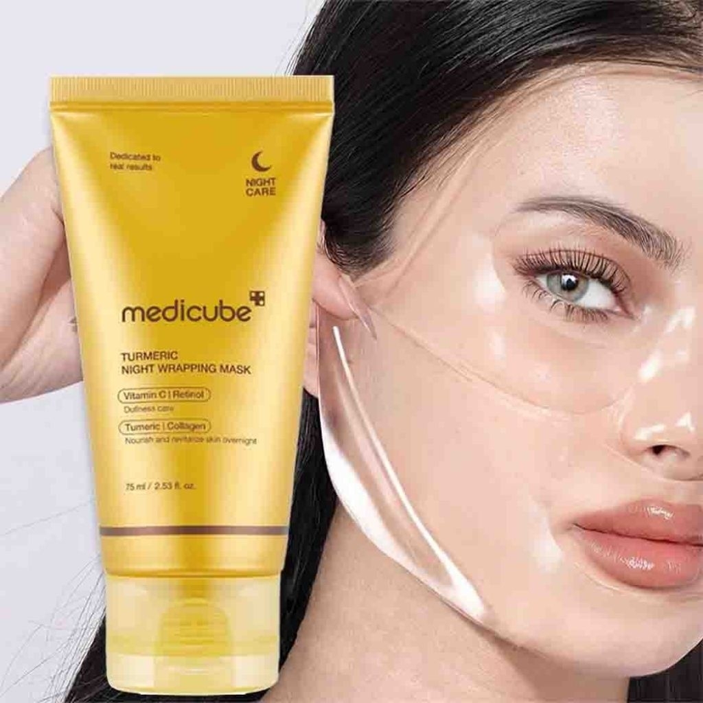 New Medicube - Kojic Acid Turmeric Night Wrapping Mask 75ml | Shopee ...