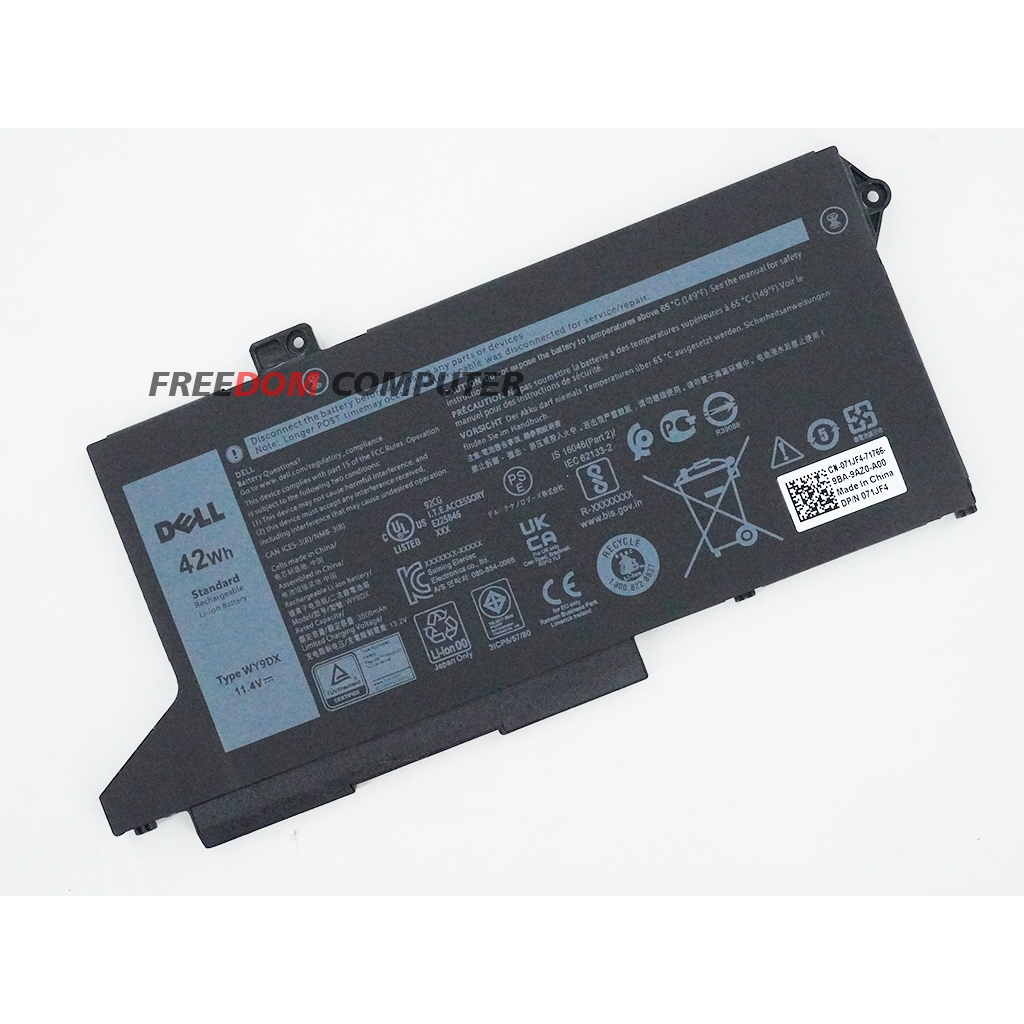 แบตเตอรี่โน๊ตบุ๊ค(แท้) WY9DX สำหรับ DELL Precision 3560 Latitude 5420 ...