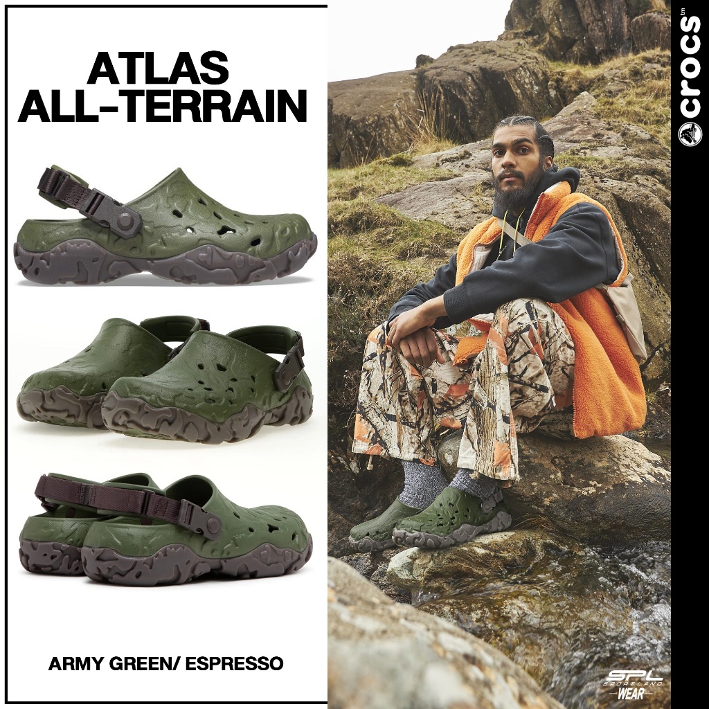 Crocs รองเท้าแตะ รองเท้ารัดส้น สำหรับผู้ชาย ND UX All Terrain Atlas ...