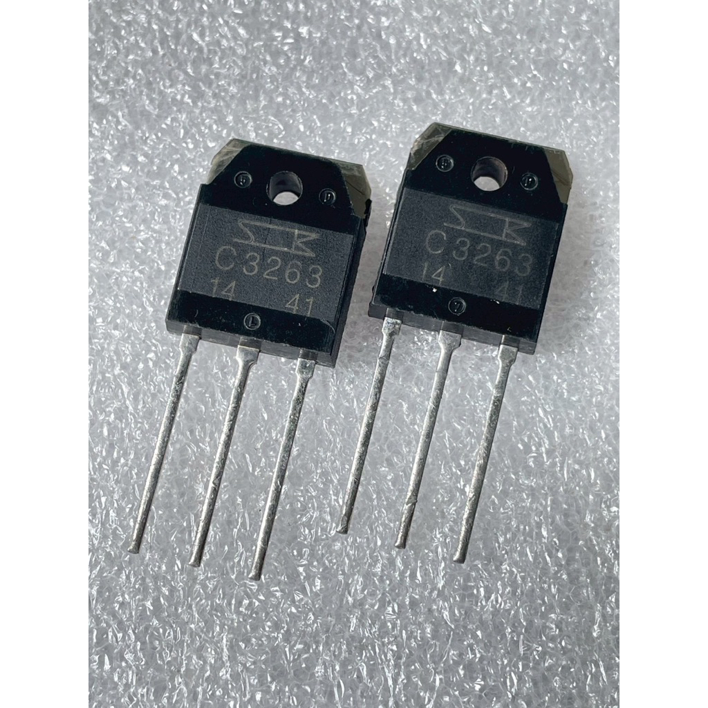 (แพ็ค1ตัว) 2SC3263 C3263 แบรนด์ Sanken TO-3P Silicon NPN Epitaxial ...