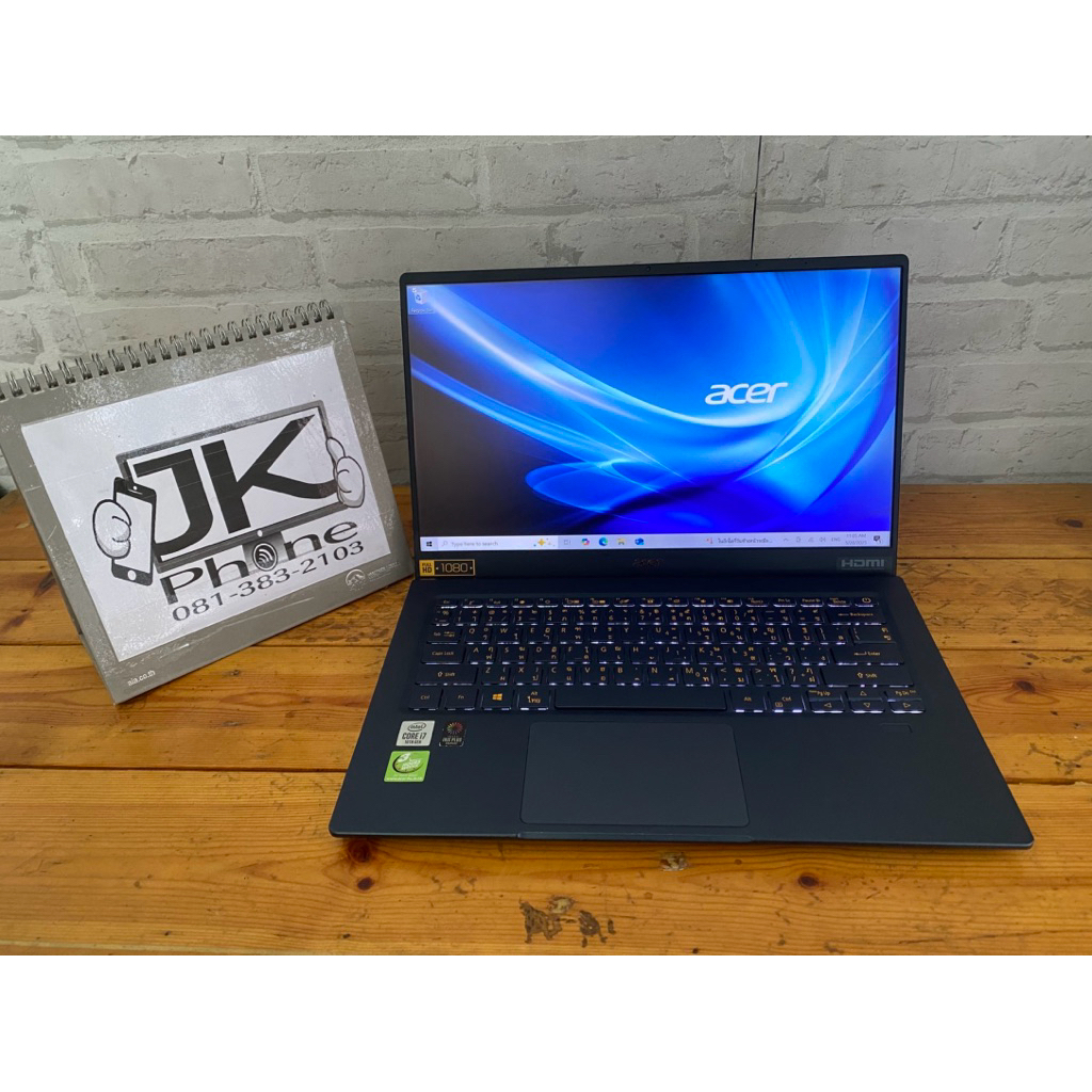 โน๊ตบุ๊คมือสอง Acer Swift 5 SF514-54T Touch Screen | Shopee Thailand
