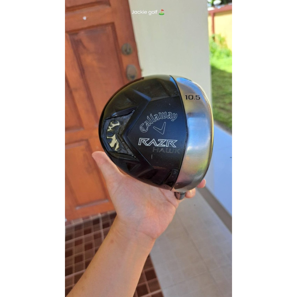 ไม้กอล์ฟ มือสองสภาพดี หัวไดรเวอร์ Callaway RAZR Loft 10.5' lสภาพใช้งาน ...