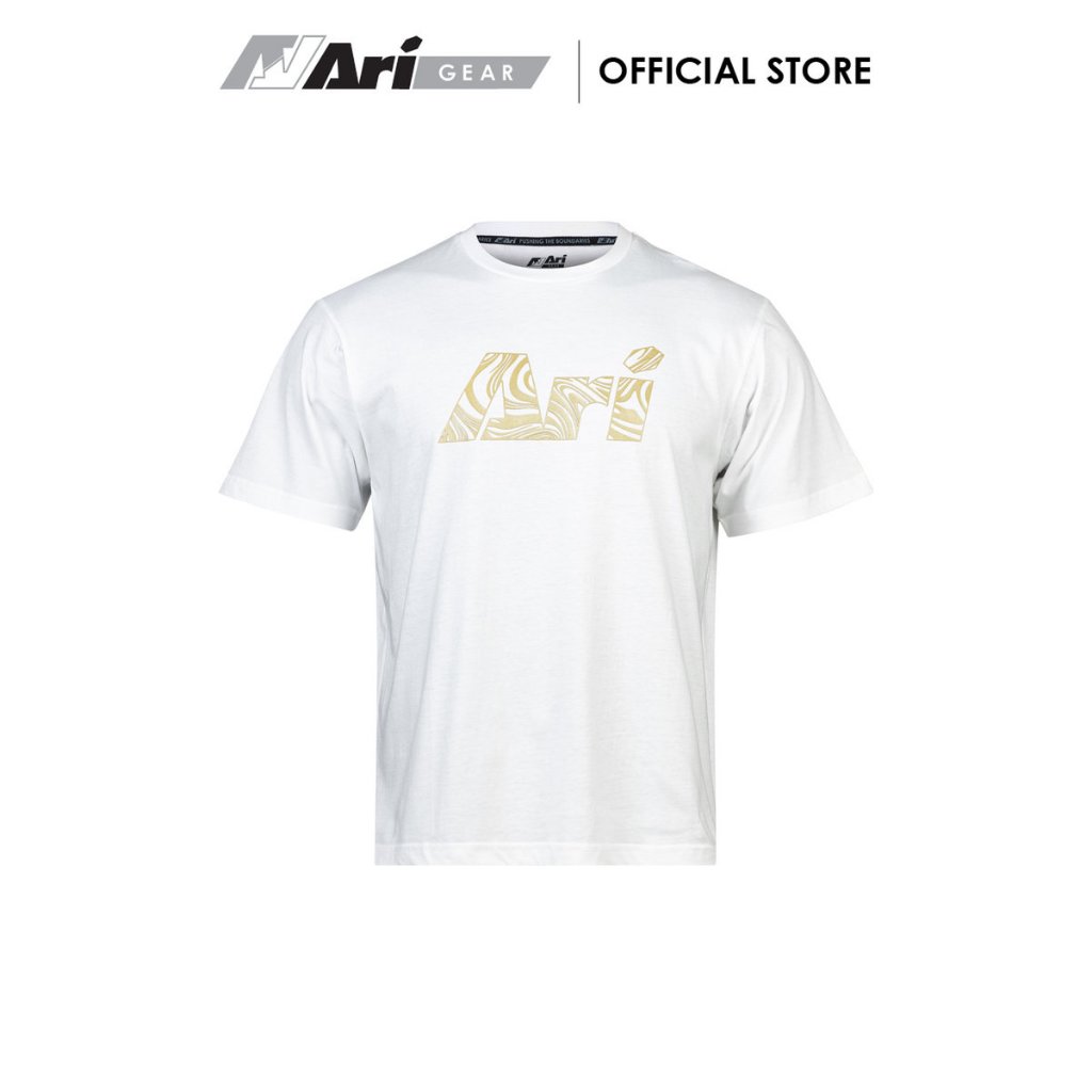 ARI BLENDED LOGO LIFESTYLE TEE - WHITE (AAP2783-02) เสื้อยิด อาริ ...