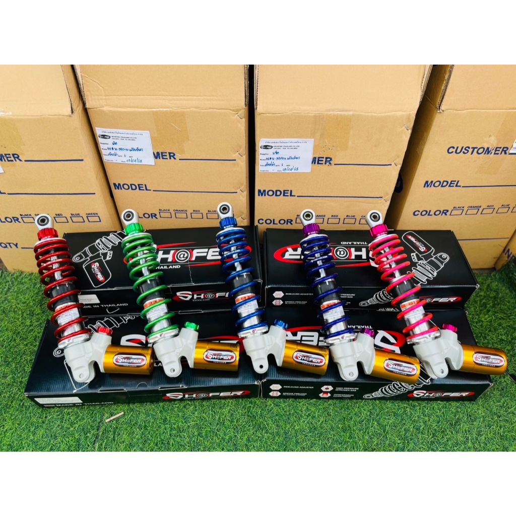 โช้คโชเฟอร์ GIORNO/LEAD CANDY ความสูง320mm ปรับรีบาวด์ได้จริง | Shopee ...