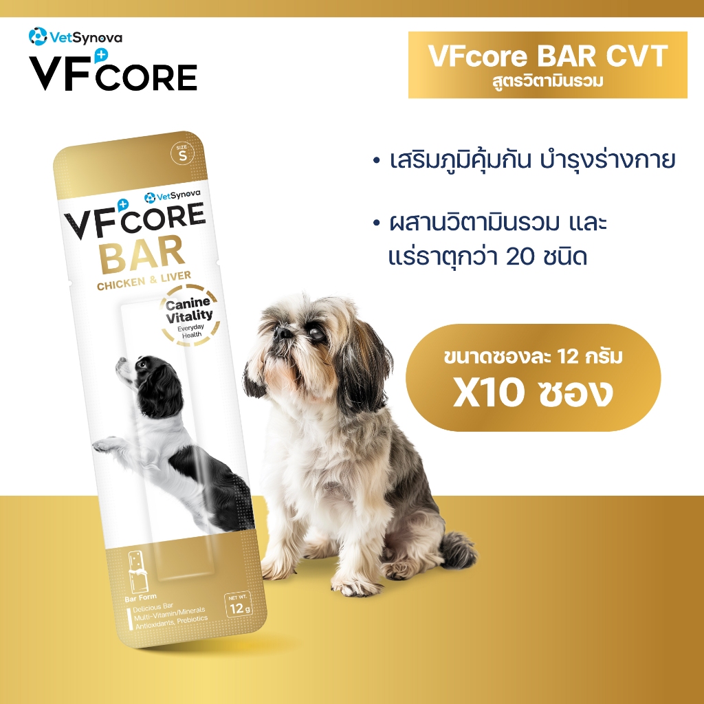 VFcore BAR CVT สูตร วิตามินรวม จำนวน 10 ซอง | Shopee Thailand