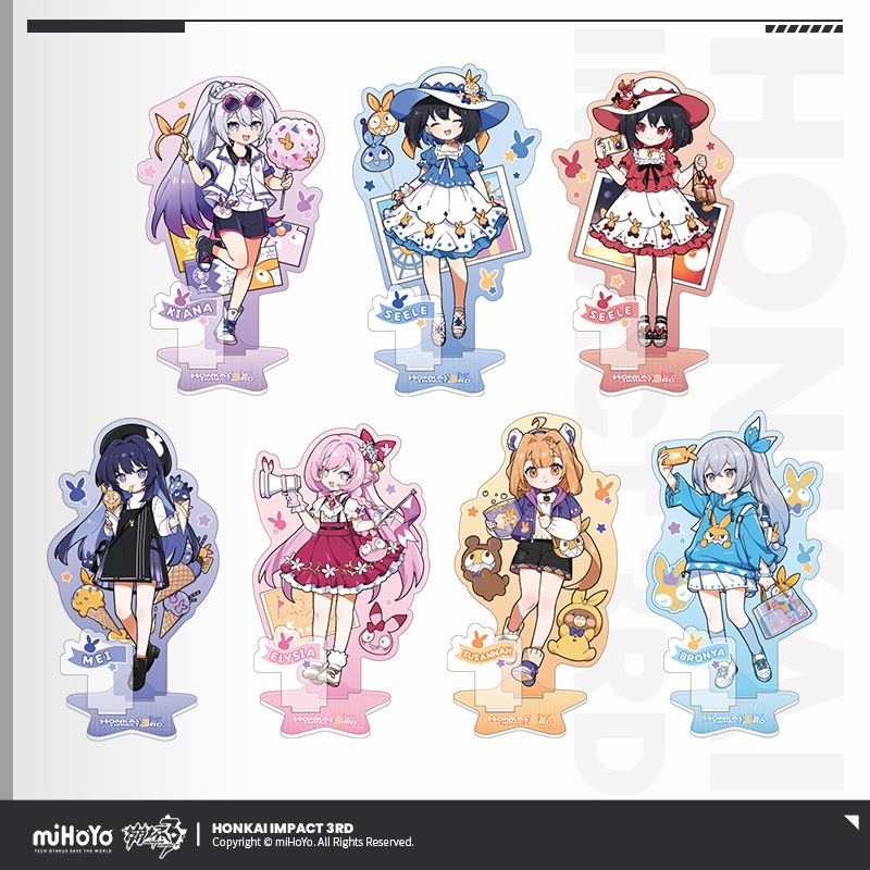 [ พร้อมส่ง / Official ] Honkai Impact 3rd Homu Paradise - Standee ฮงไค ...