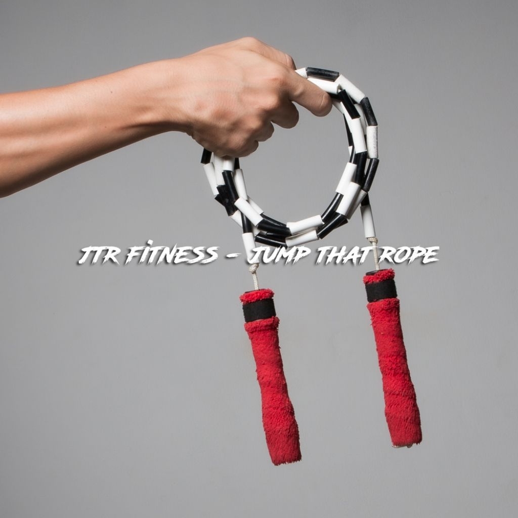 Black & White Jump Rope ⚪ ZEBRA HEAVY Beaded Rope ⚪ เชือกกระโดด ...