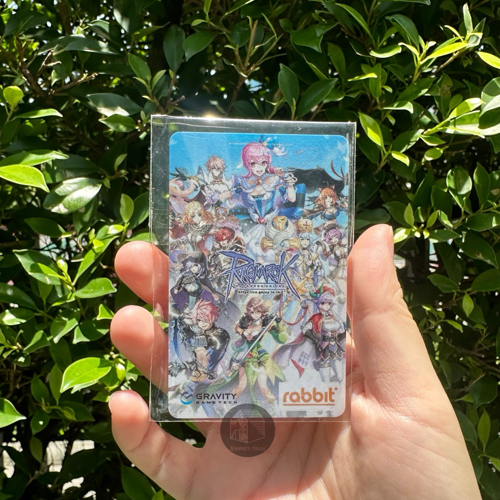 บัตร Rabbit Card ลาย Ragnarok Online สุดลิมิตเต็ดที่ผลิตเพียง 500 ใบใน ...