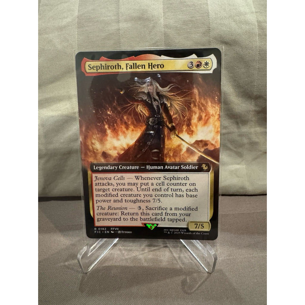 MTG Final Fantasy Commander Decks Variants: Sephiroth, Fallen Hero ...