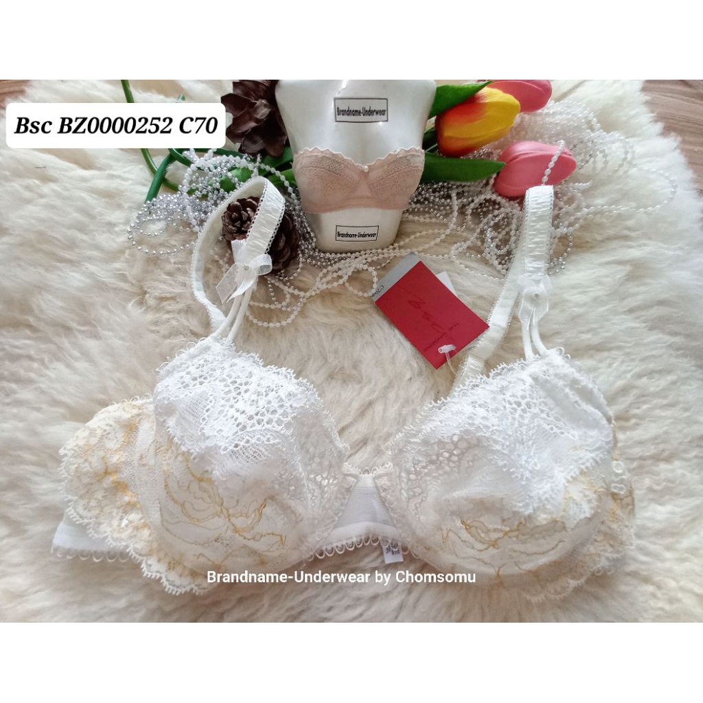 Bsc Size C70 ชุดชั้นในแบรนด์เนม/เสื้อชั้นในลูกไม้ ซีทรู BZ0000252 ...