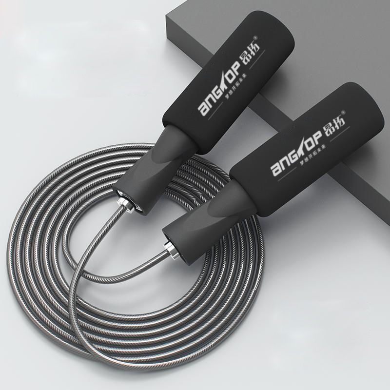 ANGTOP PVC speed rope skipping rope jump rope เชือกกระโดด ทำจากวัสดุลวด ...