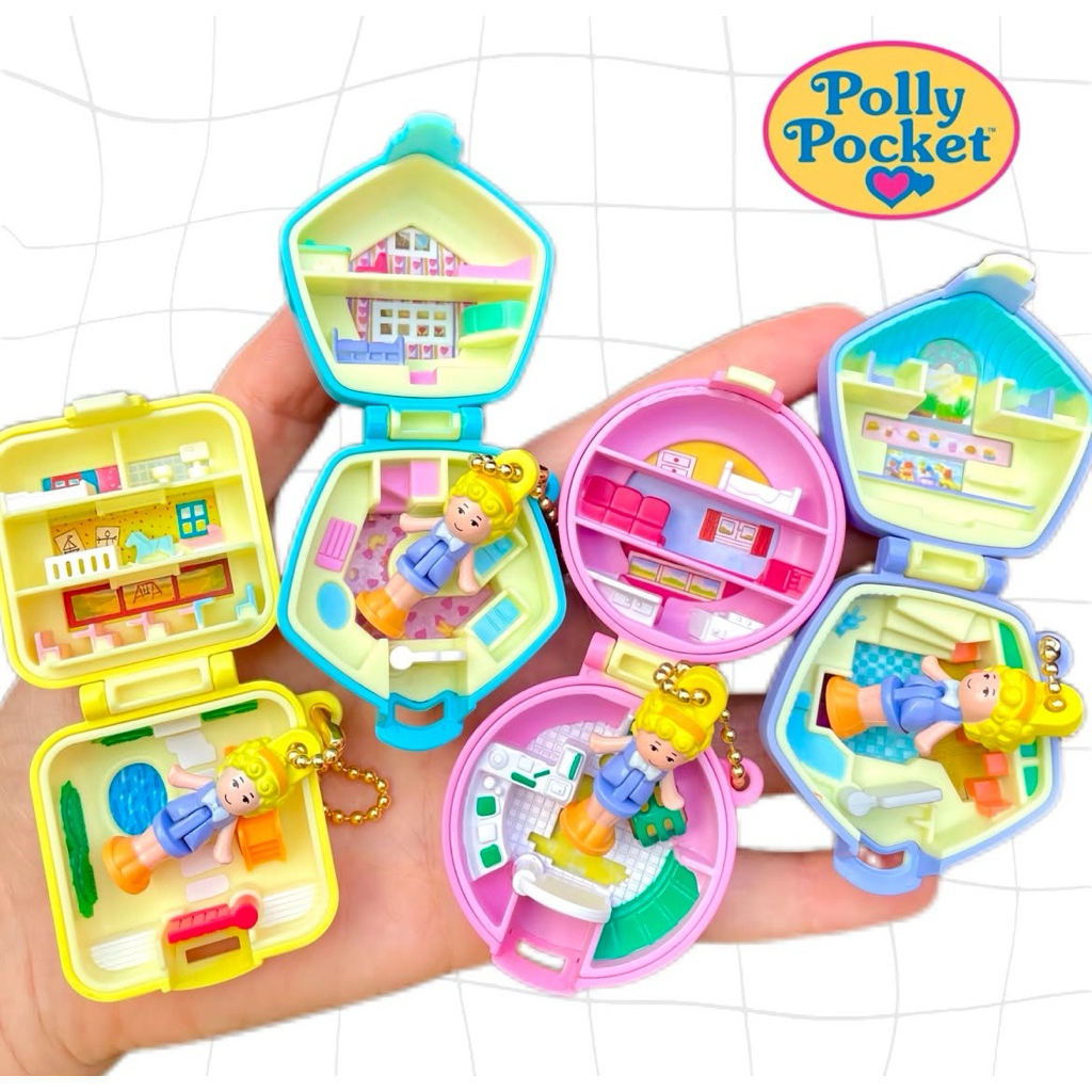 พร้อมส่ง Polly Pocket - Keychain Gashapon จากญี่ปุ่น | Shopee Thailand