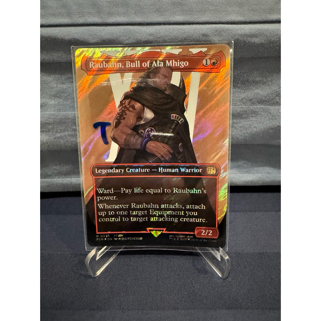 MTG Final Fantasy Variants Foil: Raubahn, Bull of Ala Mhigo (0533 ...