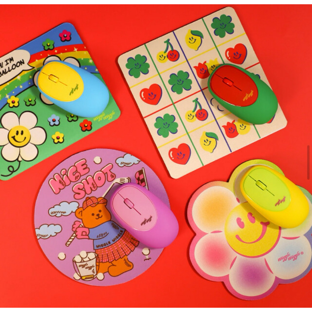 🌼Wiggle Wiggle🌼Mouse Pad แผ่นรองเม้าส์ ลายน่ารักๆ ของแท้จากชอปค่า ...