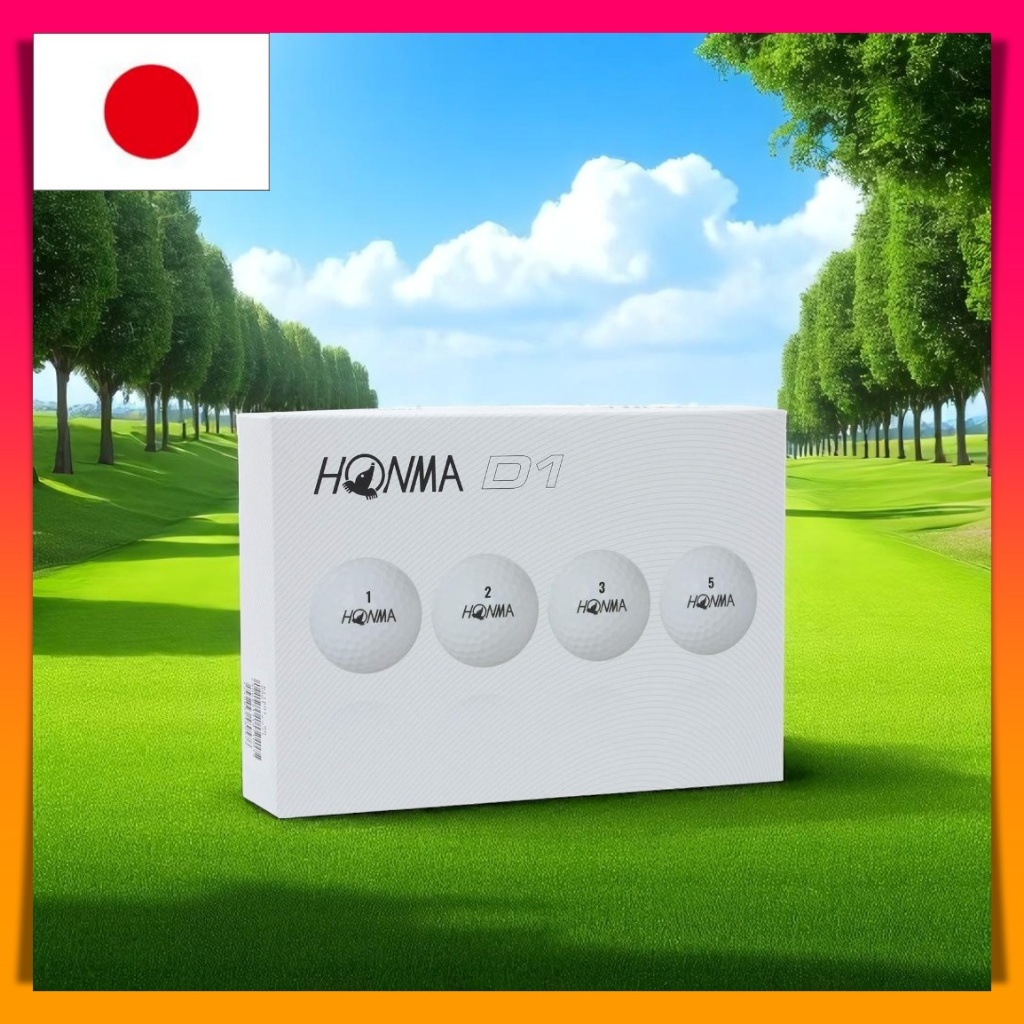ลูกกอล์ฟ Honma ใหม่ D1 Bt-1801 สีขาว | Shopee Thailand