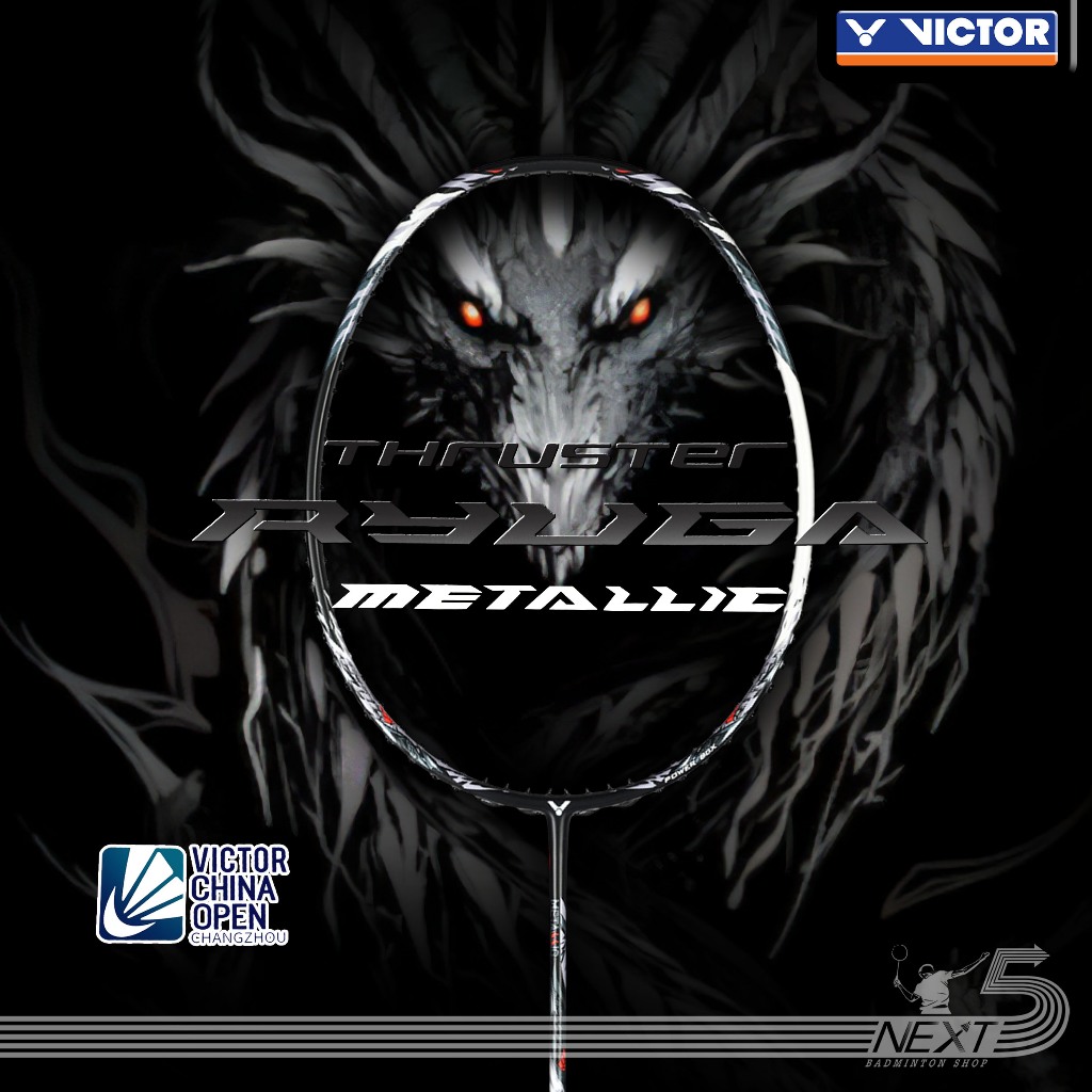 Victor ไม้แบดมินตัน รุ่น Thruster Ryuga Metallic China Open 2024 limited เข้าไทยรอบเดียวเท่านั้น ...