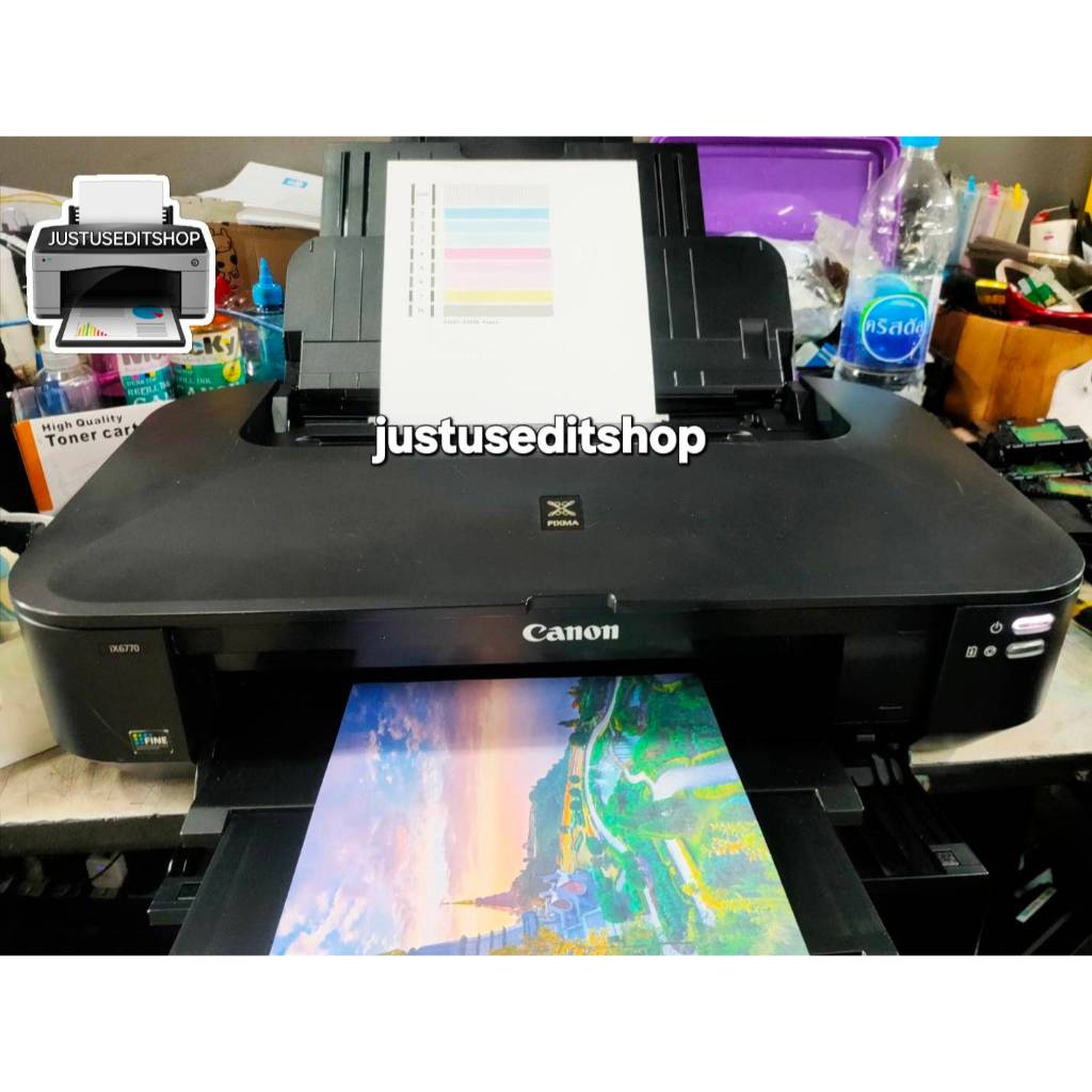Used Printer Canon IX-6770 มือสอง ใช้หมึกแท้ ยังไม่ติดแท้งค์ 🛎️สอบถาม ...