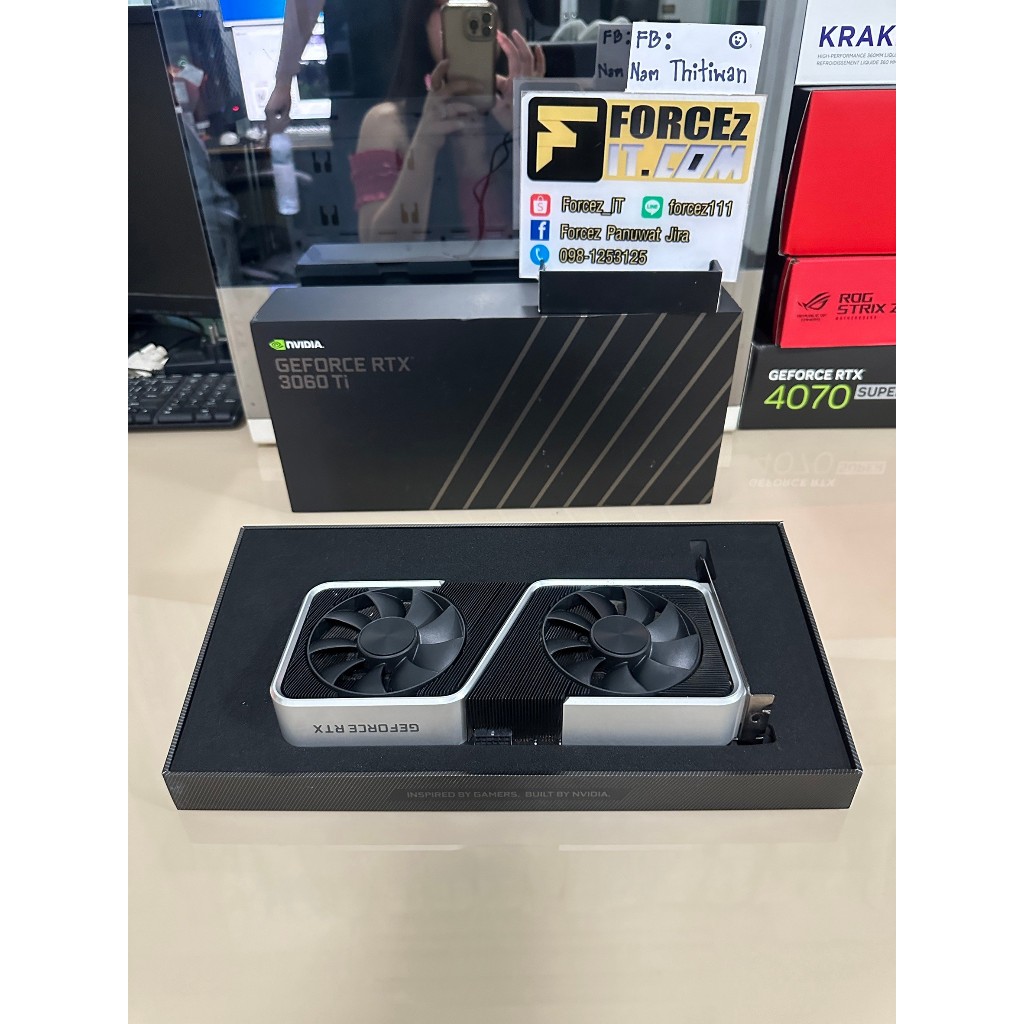🍎การ์ดจอ NVIDIA GeForce RTX 3060 Ti มือสองสภาพดี | Shopee Thailand