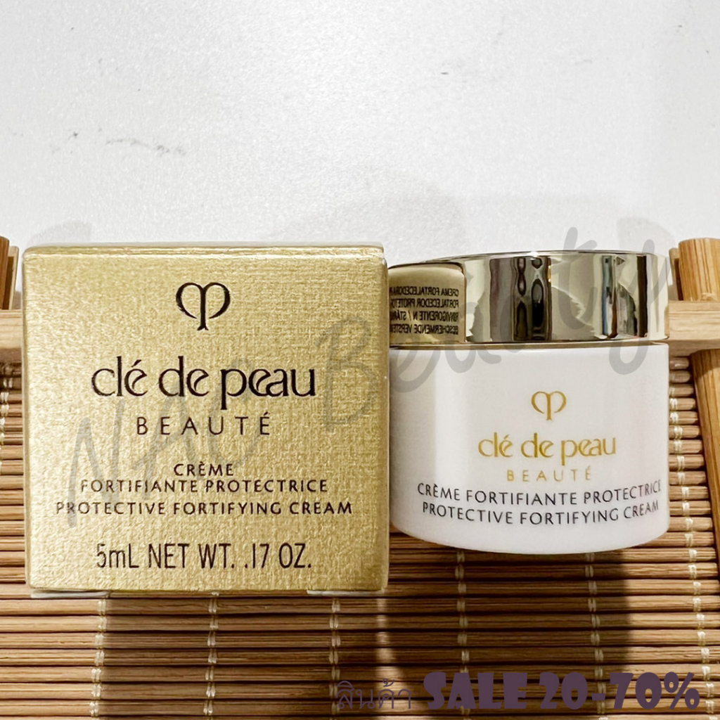 ของแท้100%_Cle De Peau Protective Fortifying Cream 5 ml/ Cle De Peau ...