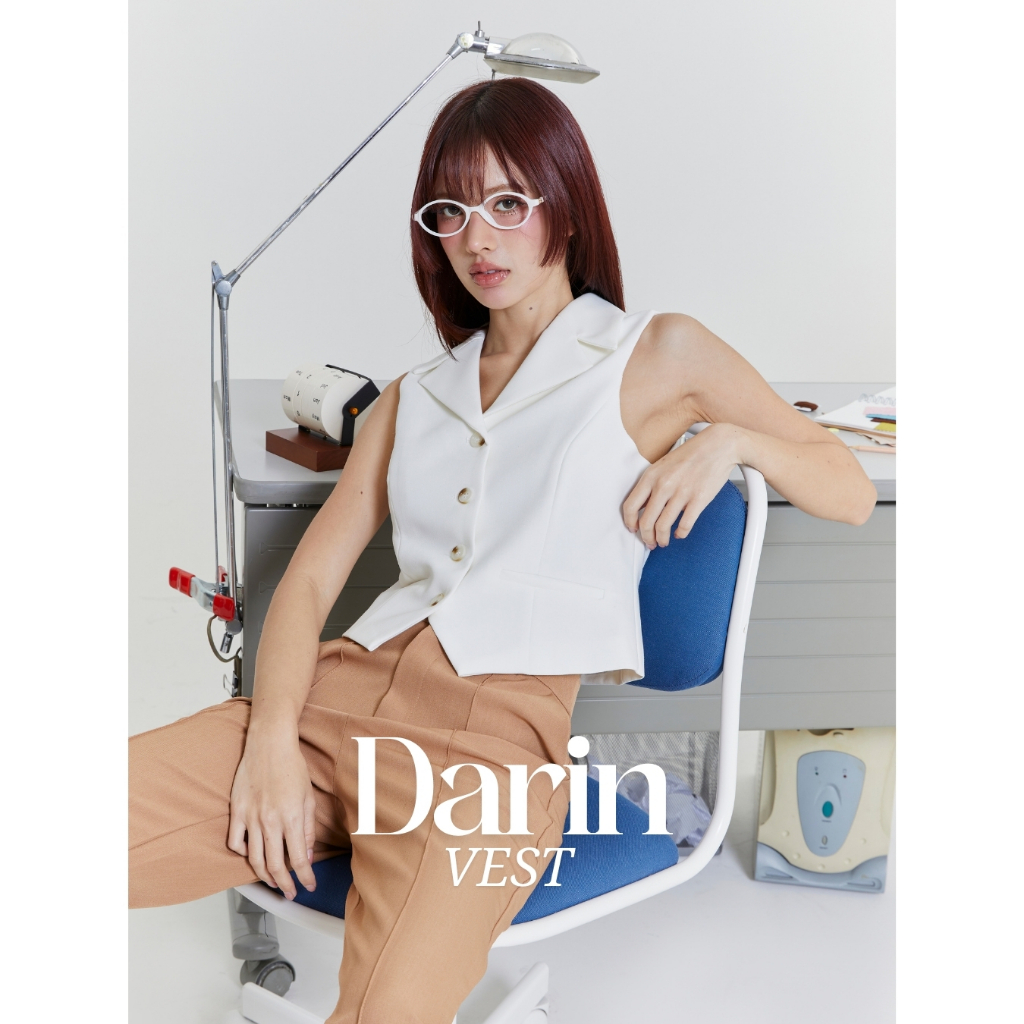 Maplepie - Darin Vest 690.- เสื้อกั๊กคอปก (2 สี) ทรงพอดีตัว | Shopee ...