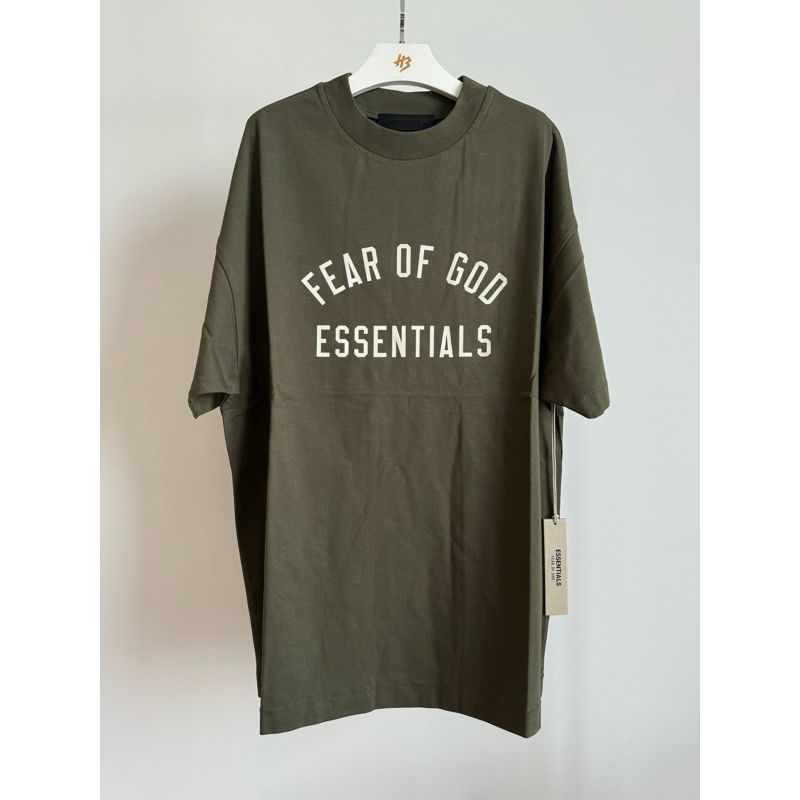 [ของแท้] FOG ESSENTIALS FW24 TEE MILITARY พร้อมส่ง | Shopee Thailand