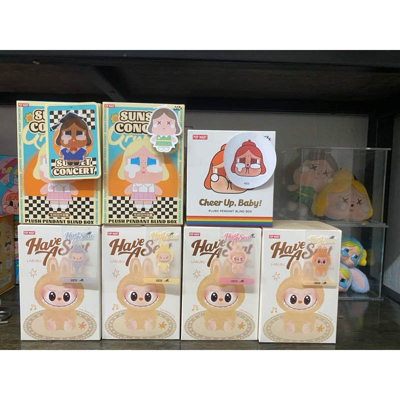 cry baby sunset labubu v.2 เช้คการ์ดไม่แกะตัว ของแท้ พร้อมส่ง | Shopee ...