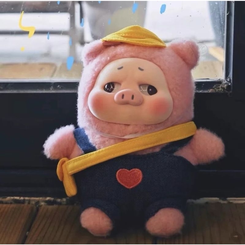 (พร้อมส่ง) พวงกุญแจ หมูหน้าบูด Upset Pig ลุ้นซีเครท | Shopee Thailand