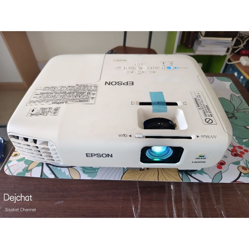 สินค้ามือ2 Ued projector โปรเจคเตอร์ Epson EB-X03 Epson projector ความ ...