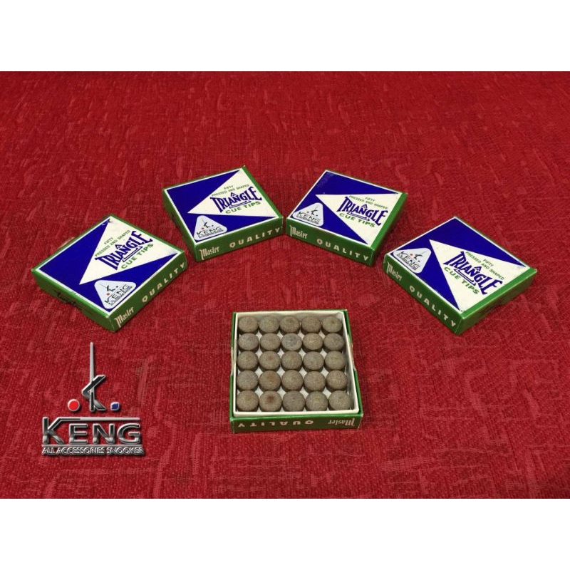 หัวคิวสนุกเกอร์ หัวคิว triangle Cue Tip ของแท้100% ตัวนี้หัวแน่นมาก ออก ...