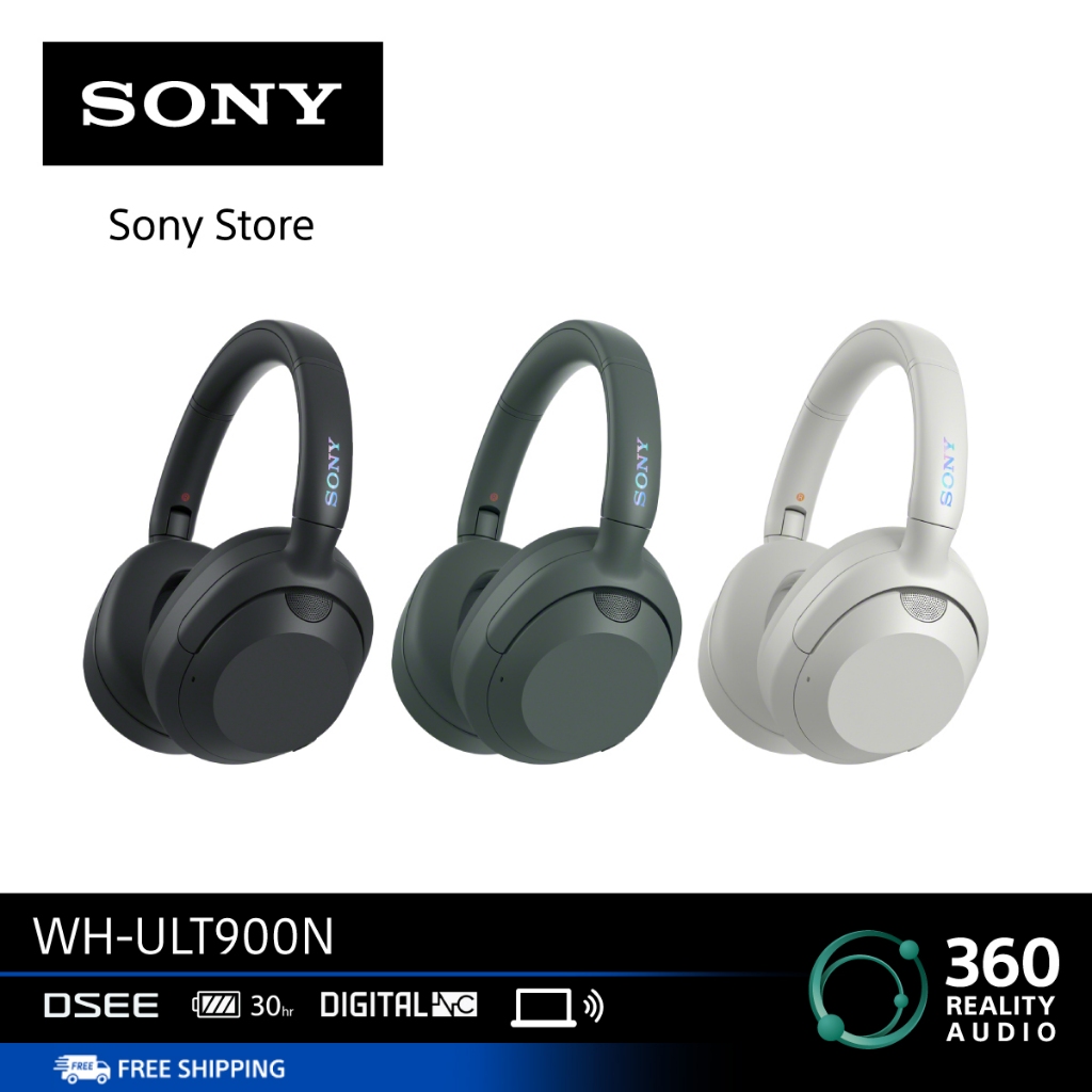Sony หูฟัง Headphones รุ่น WH-ULT900N | Wireless Noise Canceling Headphones | Bluetooth® 5.2 ...