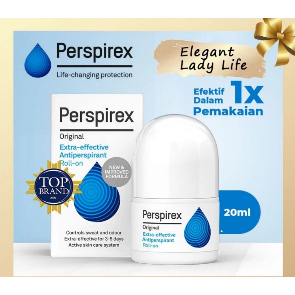 Perspirex Original 20ml - Antiperspirant for Hyperhidrosis ...