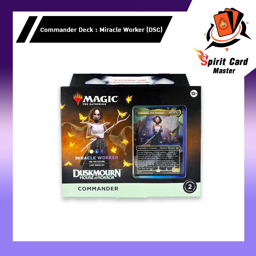 Commander Deck Magic the Gathering : Miracle Worker (DSC) | Shopee Thailand