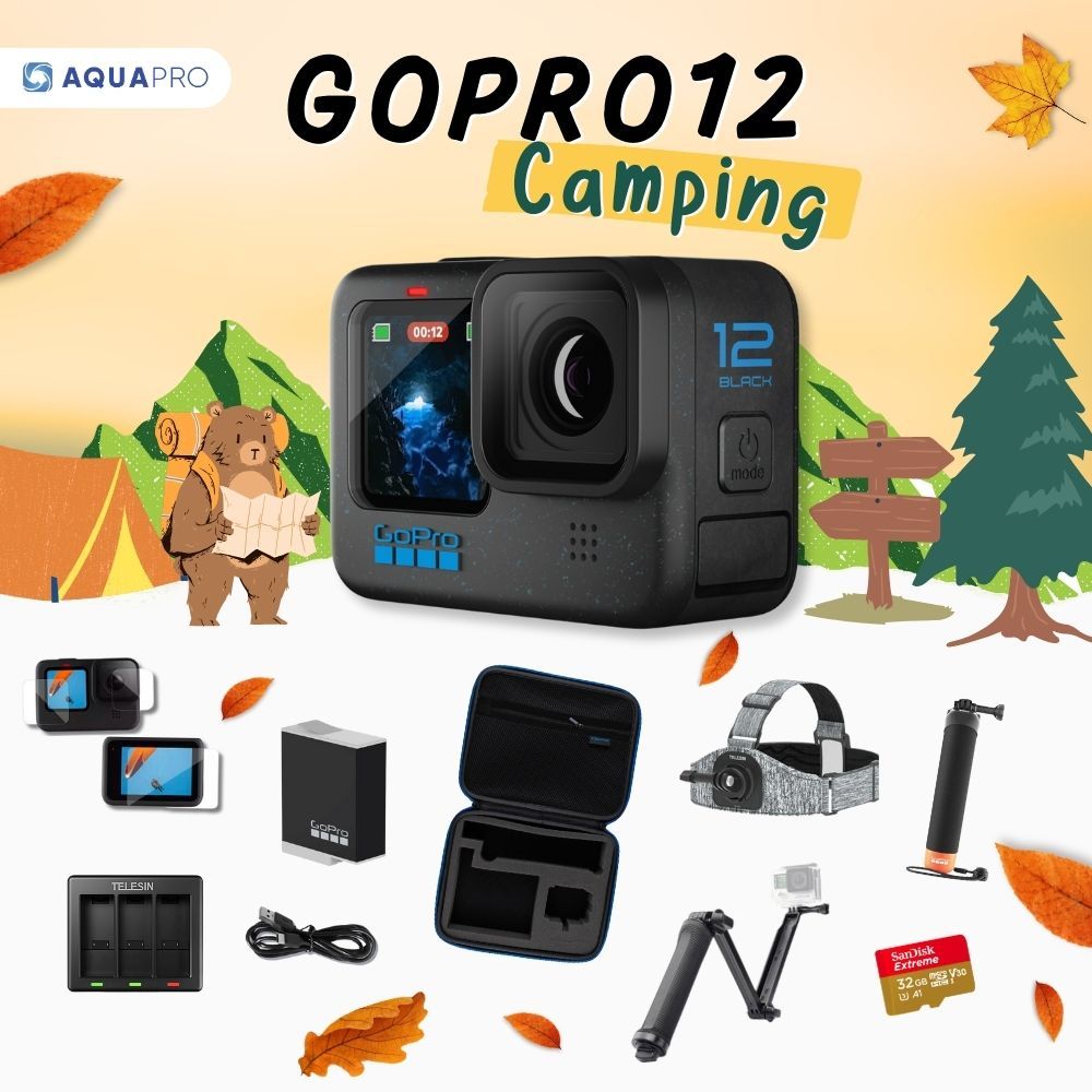 GoPro 12 โปรโมชั่น Camping | Shopee Thailand