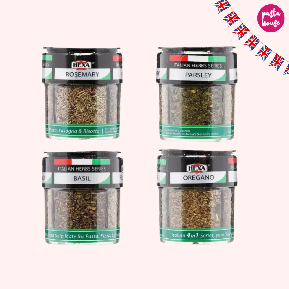 Hexa Italian Herbs 4 in 1 Rosemary / Oregano / Thymes / Parsley / Basil ...