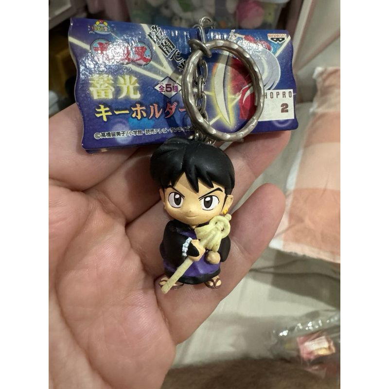 Inuyasha Miroku with Staff Figure Keychain | พวงกุญแจ ฟิกเกอร์ โมเดล ...